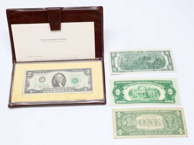 U.S. Collectable Paper Money. $7 Face Value - Dixon's Auction at Crumpton