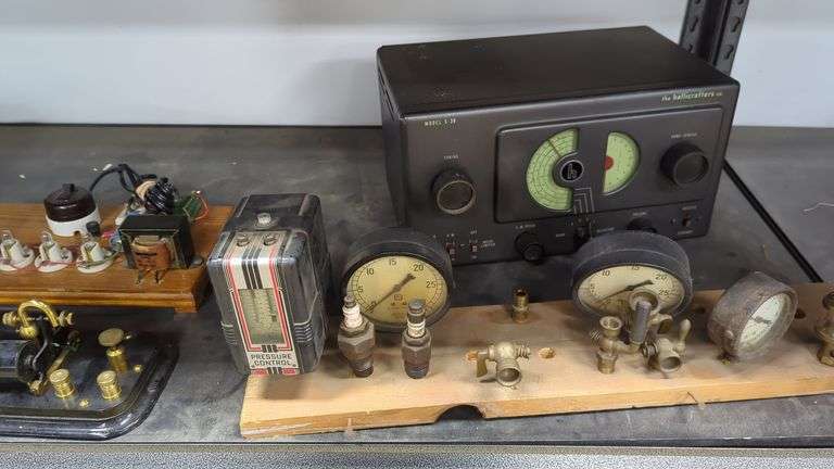 Lot of Vintage Scientific Instruments, Gauges, Etc. - Dixon's Auction ...
