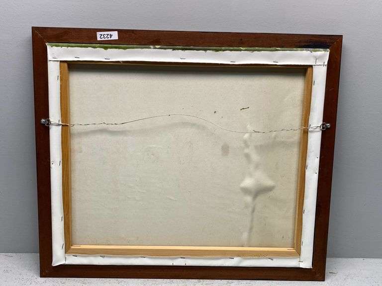 Jacob Hunt Painting of Equestrian Meet - Dixon's Auction at Crumpton