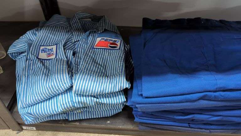 Collection of Pepsi Uniforms - Dixon's Auction at Crumpton