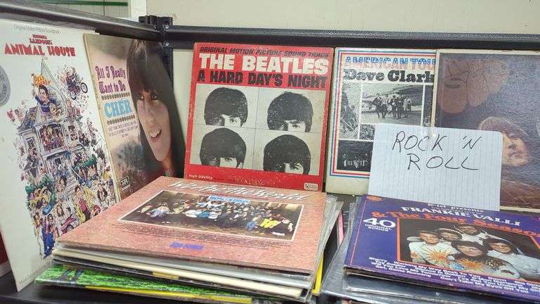 Collection of Vintage Record Albums - Dixon's Auction at Crumpton