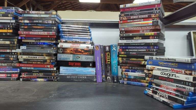 Collection of DVD Movies - Dixon's Auction at Crumpton