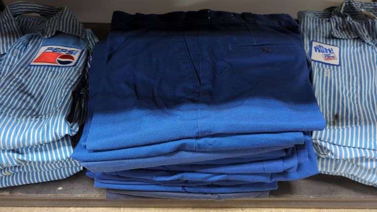 Collection of Pepsi Uniforms - Dixon's Auction at Crumpton