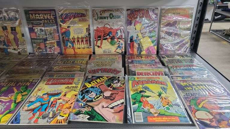 Lot of Vintage Comic Books - Dixon's Auction at Crumpton