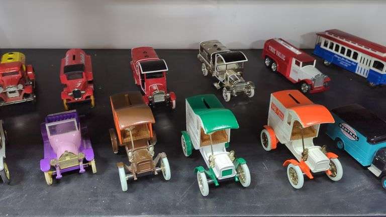 Lot of Die-Cast Collector Car Banks - Dixon's Auction at Crumpton