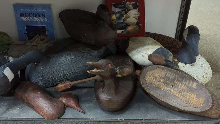 Collection of Duck & Goose Decoys - Dixon's Auction at Crumpton