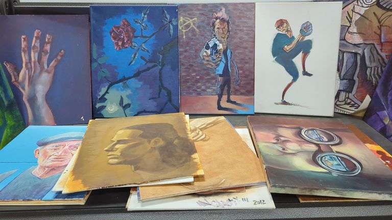 Artist Lot of Paintings - Dixon's Auction at Crumpton