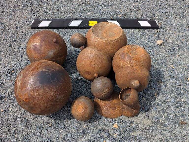 *NO STORAGE* Installation of Rusty Balls - Dixon's Auction at Crumpton