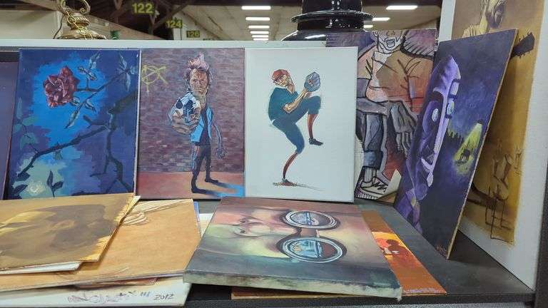 Artist Lot of Paintings - Dixon's Auction at Crumpton