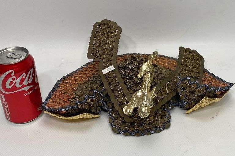 Japanese Samurai Helmet Made of Coins - Dixon's Auction at Crumpton