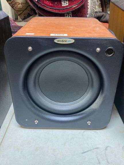 Velodyne Spl-R Series Subwoofer. - Dixon's Auction at Crumpton