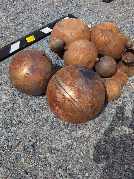 *NO STORAGE* Installation of Rusty Balls - Dixon's Auction at Crumpton