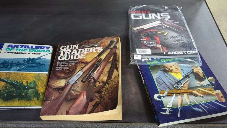 Lot of Books on Guns & Gun Collecting - Dixon's Auction at Crumpton