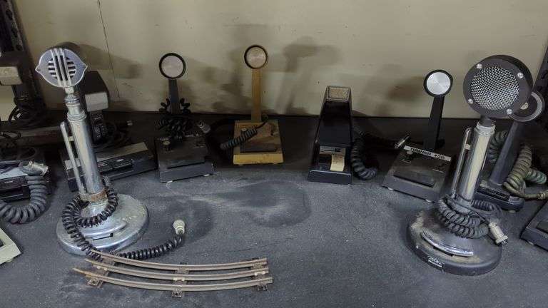 Collection of Vintage Microphones, - Dixon's Auction at Crumpton