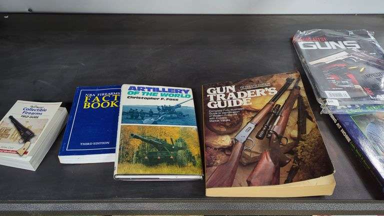Lot of Books on Guns & Gun Collecting - Dixon's Auction at Crumpton