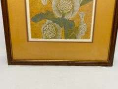 Yukio Katsuda No. 112 Hollyhock Pencil Signed Print - Dixon's Auction ...