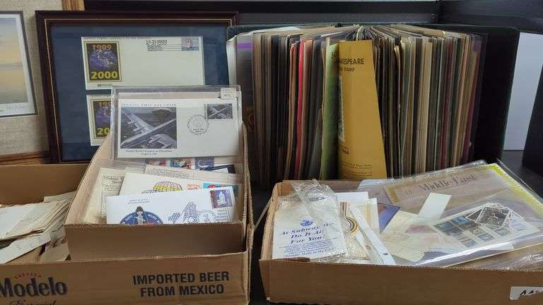 Collection of Vintage Postage Stamps, 1st Day Covers Etc. - Dixon's ...