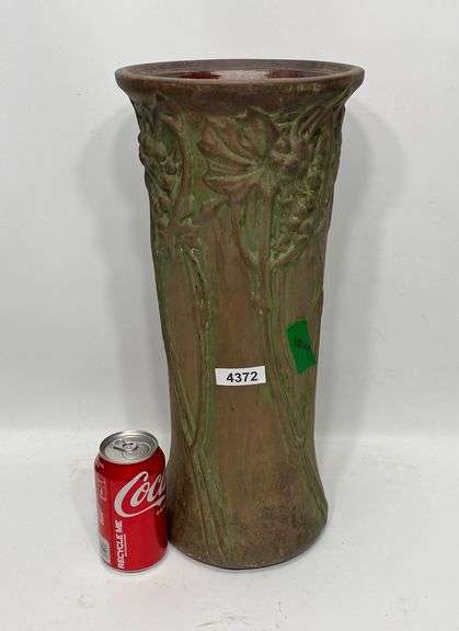Antique Peters & Reed Art Pottery Vase - Dixon's Auction at Crumpton