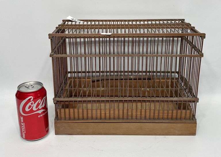 Vintage Asian Bird Cage - Dixon's Auction at Crumpton