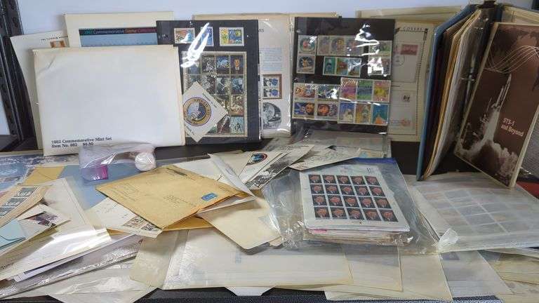 Collection of Vintage Postage Stamps, 1st Day Covers Etc. - Dixon's ...
