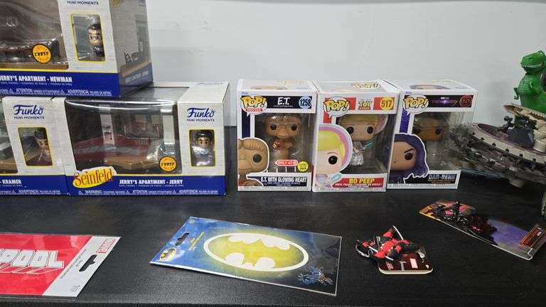 Lot of Funko Pop Figures & Loose Toys - Dixon's Auction at Crumpton