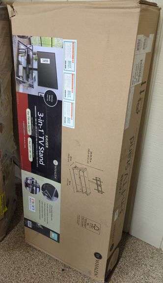 Xavier 3 in 1 TV Stand, Open Box - Dixon's Auction at Crumpton