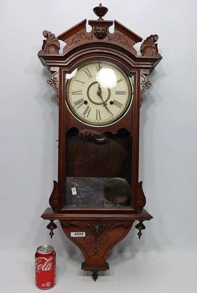 Antique Regulator Clock - Dixon's Auction at Crumpton