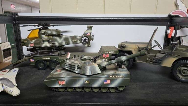 Lot of Gi Joe Army Vehicles - Dixon's Auction at Crumpton