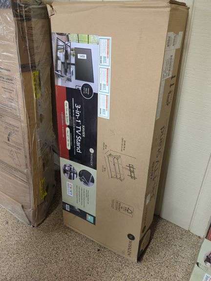 Xavier 3 in 1 TV Stand, Open Box - Dixon's Auction at Crumpton