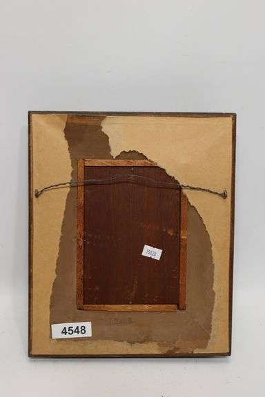 Peter Kraemer Oil Painting on Panel - Dixon's Auction at Crumpton