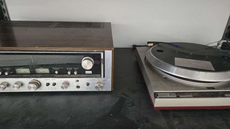 Vintage Sansui Stereo & Technics Record Player - Dixon's Auction at ...