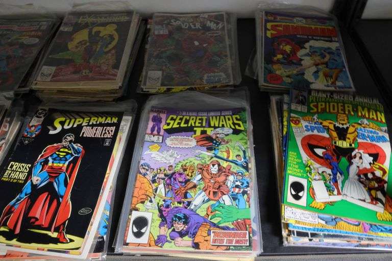 Lot of Vintage Comic Books - Dixon's Auction at Crumpton