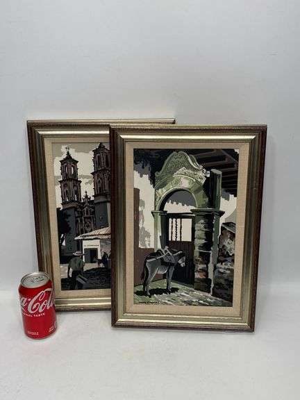 2 Mark Allen Coomer Paintings - Dixon's Auction at Crumpton