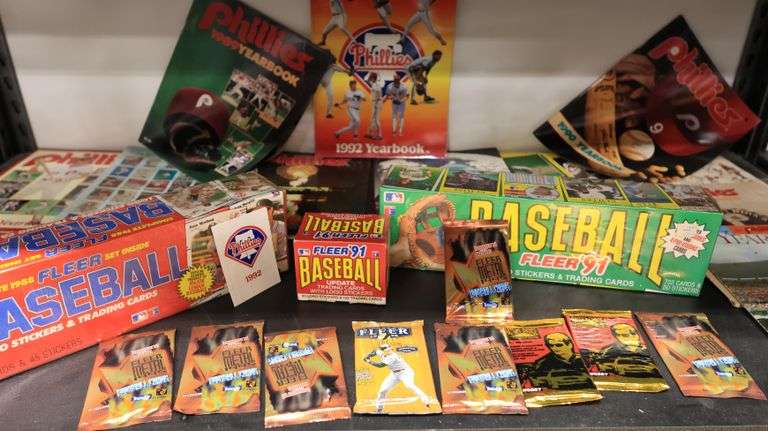 Collection of Sports Cards, Baseball Sets, Race Car Wax Packs Etc ...