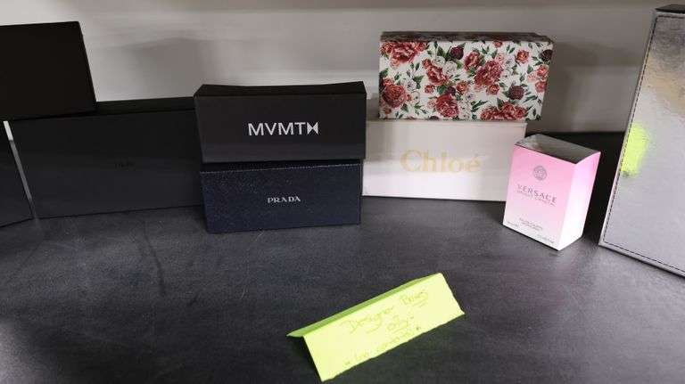 Collection of Empty Designer Boxes - Dixon's Auction at Crumpton