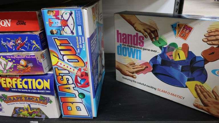 Lot of Vintage Board Games Etc. - Dixon's Auction at Crumpton