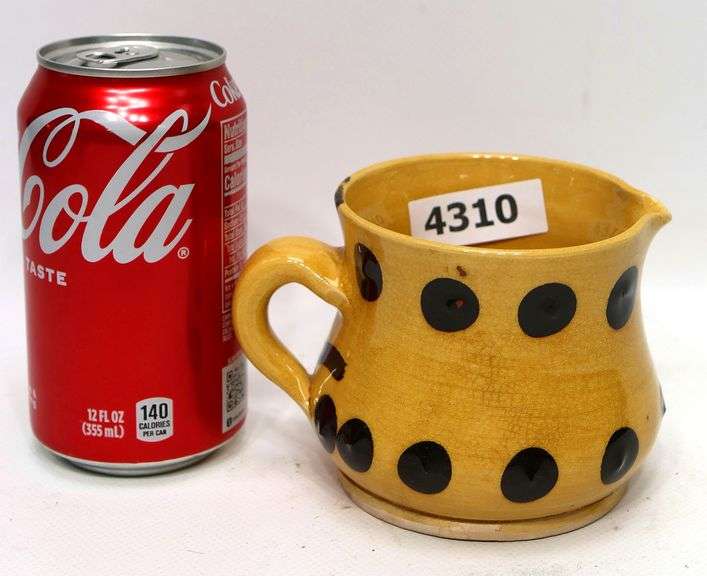 Williamsburg Restoration Redware Pitcher - Dixon's Auction at Crumpton