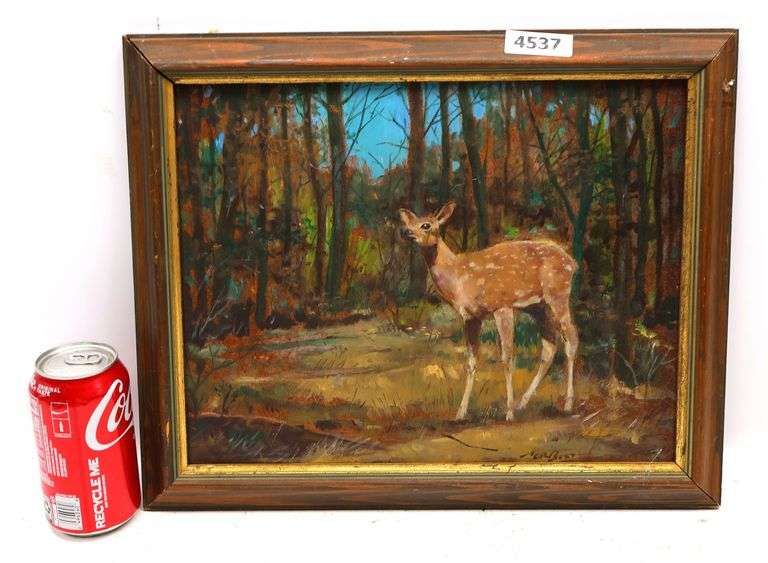 Floyd James Torbert "The Yearling" 1978 Oil Painting - Dixon's Auction ...