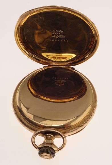 American Waltham Gold-Filled 15j, 16s Riverside 1890 Pocket Watch ...