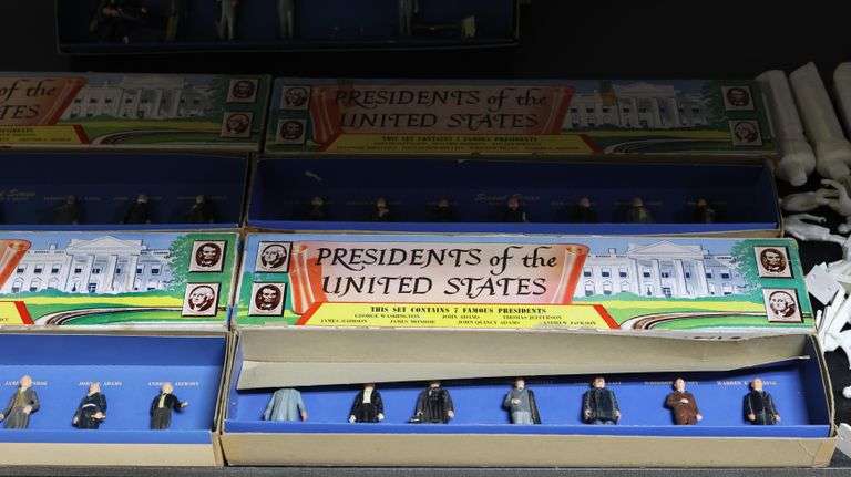 Vintage Marx American President Figures in Boxes - Dixon's Auction at ...