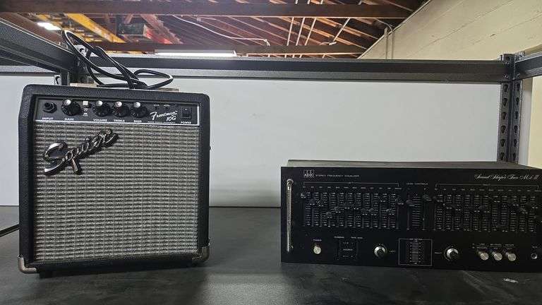 Squire Frontman 10G Guitar Amp & ADC EQ - Dixon's Auction at Crumpton