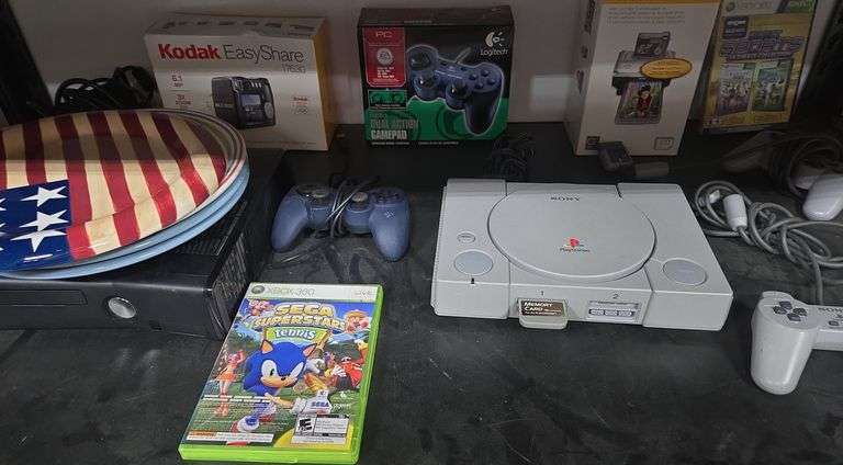 Lot Playstation & Xbox 360 Consoles, Games Etc. (360 Game Boxes Are ...