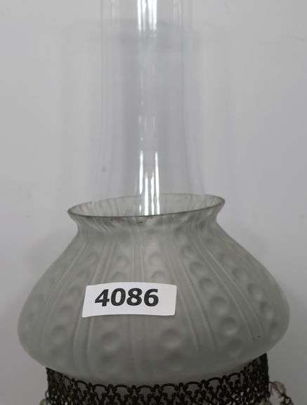 Antique Figural Banquet Lamp - Dixon's Auction at Crumpton
