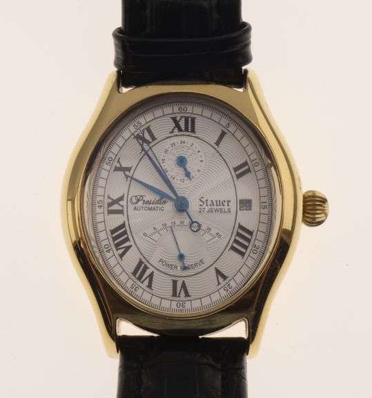 Stauer Presidio Automatic 27j, Power Reserve Wrist Watch with Original ...