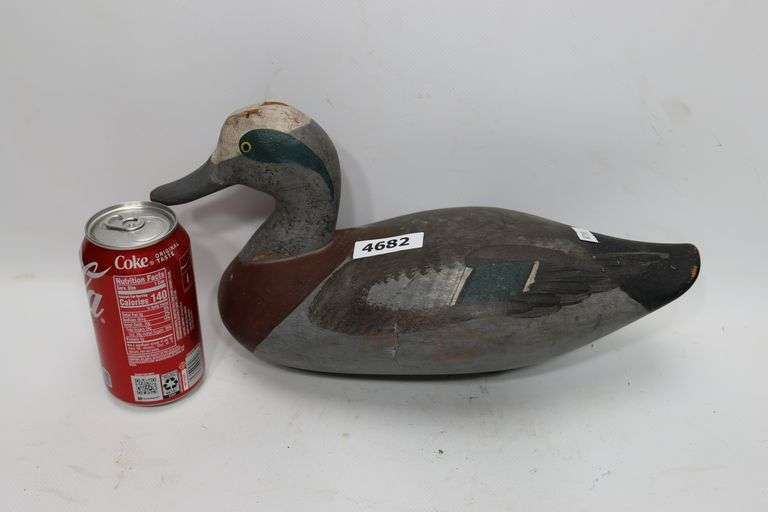 R. Madison Mitchell 1966 Wigeon Duck Decoy - Dixon's Auction at Crumpton