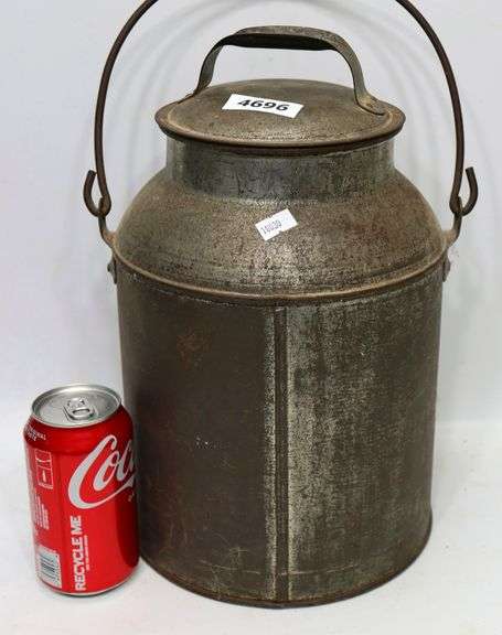 Vintage Primitive Milk Can - Dixon's Auction at Crumpton