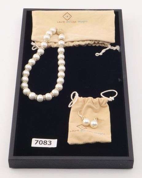 Laurie and Lisa Designs (L & L) Costume Jewelry Necklace & Earrings ...