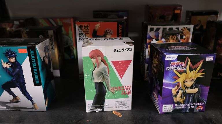 Collection of Japanese Anime Action Figures in Boxes - Dixon's Auction ...