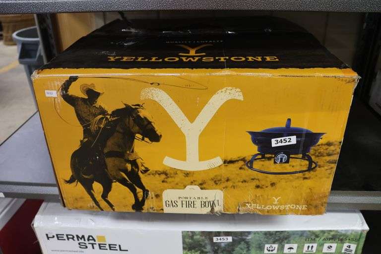 Open Box: Yellowstone Portable Gas Fire Bowl *As-Is, new in original ...