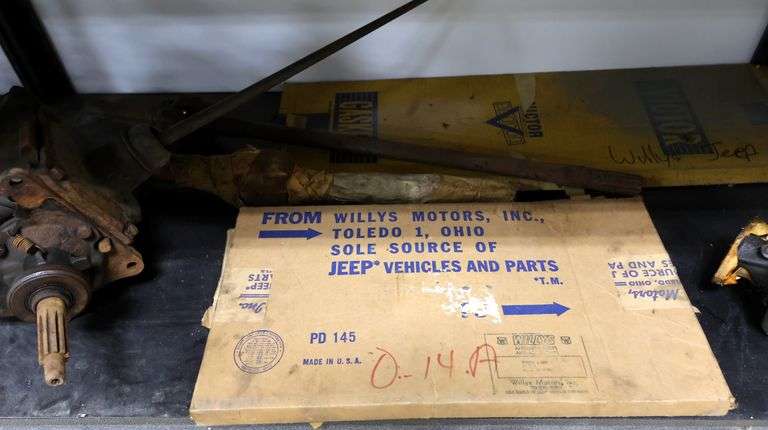 Vintage Willys Jeep Parts Etc. - Dixon's Auction at Crumpton